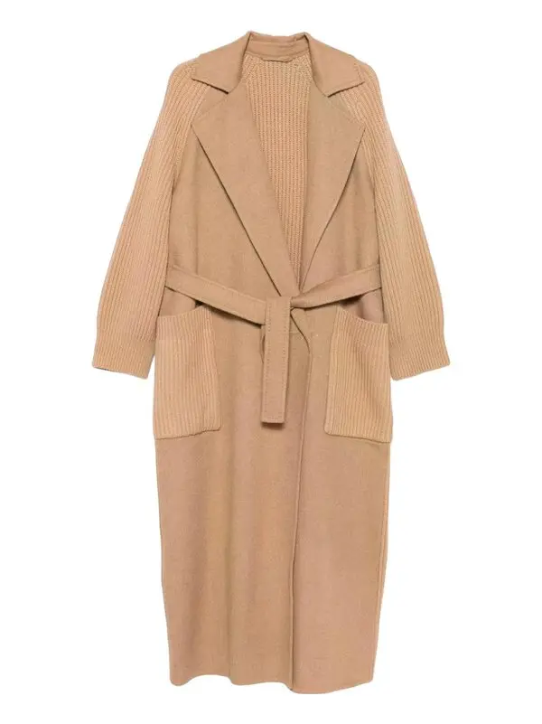Max Mara Berardi Pea Coat - Brown