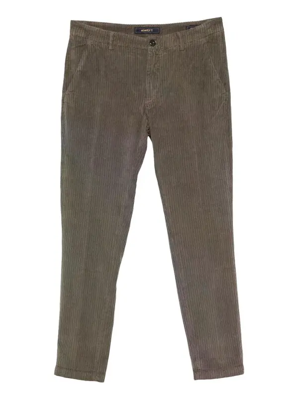 40WEFT Corduroy Chino Trousers - Grey