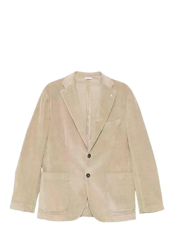 MANUEL RITZ Nuvola Corduroy Blazer - Neutrals