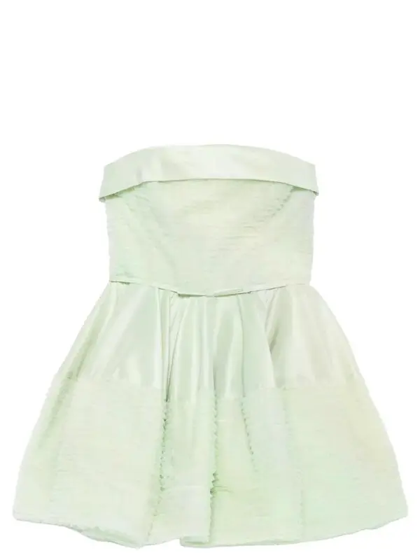 Viktor & Rolf Ruffled Mini Dress - Green