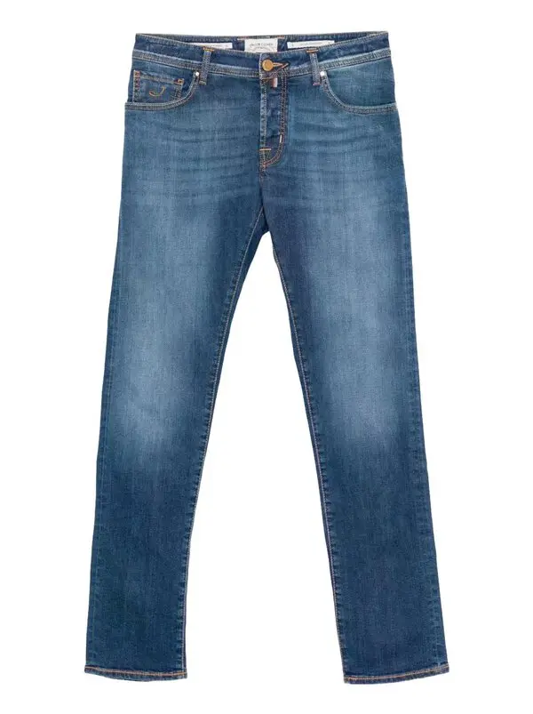 Jacob Cohen Five-pocket Straight Leg Jeans - Blue
