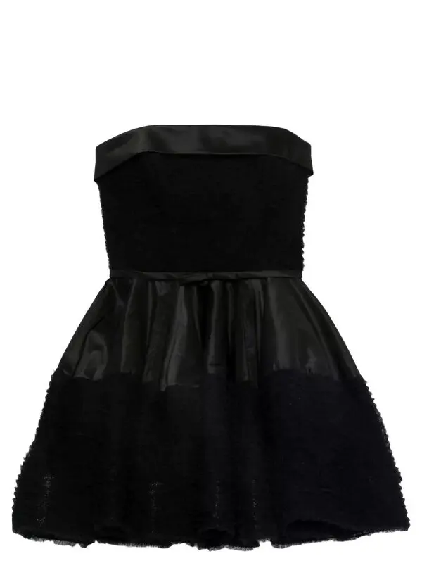 Viktor & Rolf Ruffled Mini Dress - Black