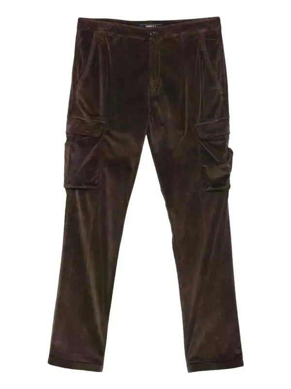 40WEFT Corduroy Cargo Trousers - Brown