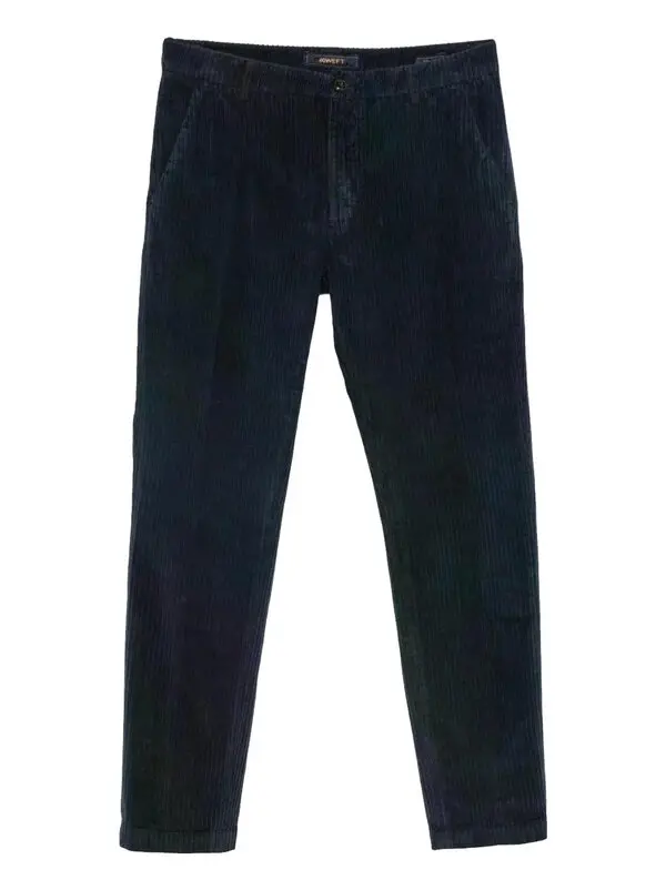 40WEFT Corduroy Straight-leg Pants - Blue
