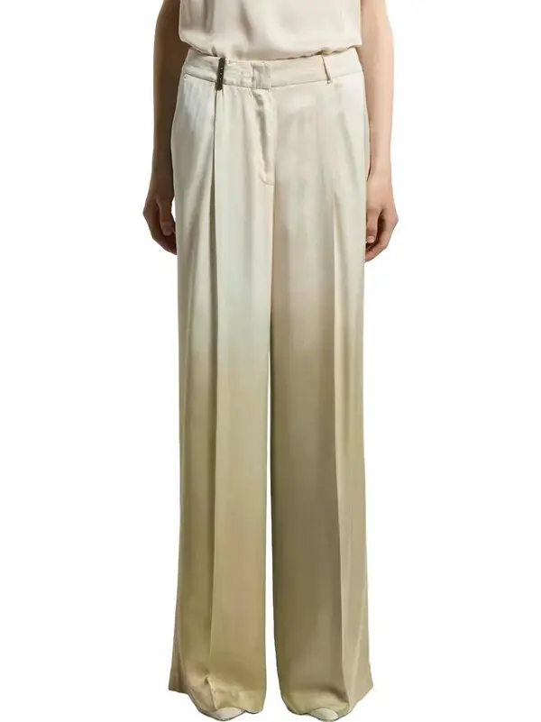Peserico Pleated Trousers - Neutrals
