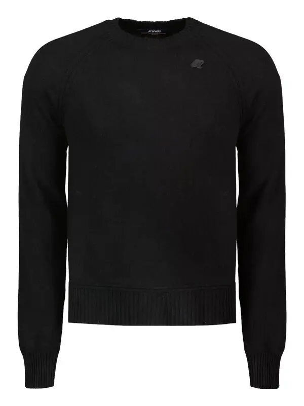 K-WAY Sebas Ribbed Knitwear - Black