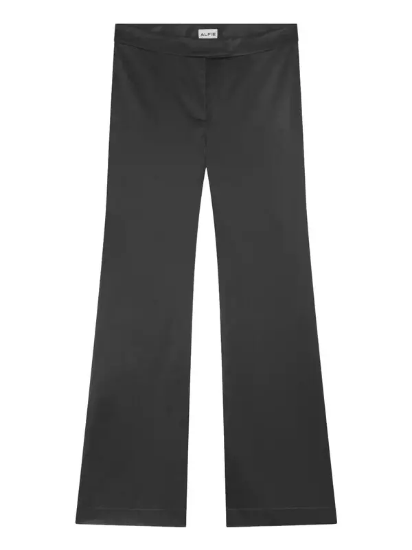 ALFIE Bell Flared Trousers - Grey