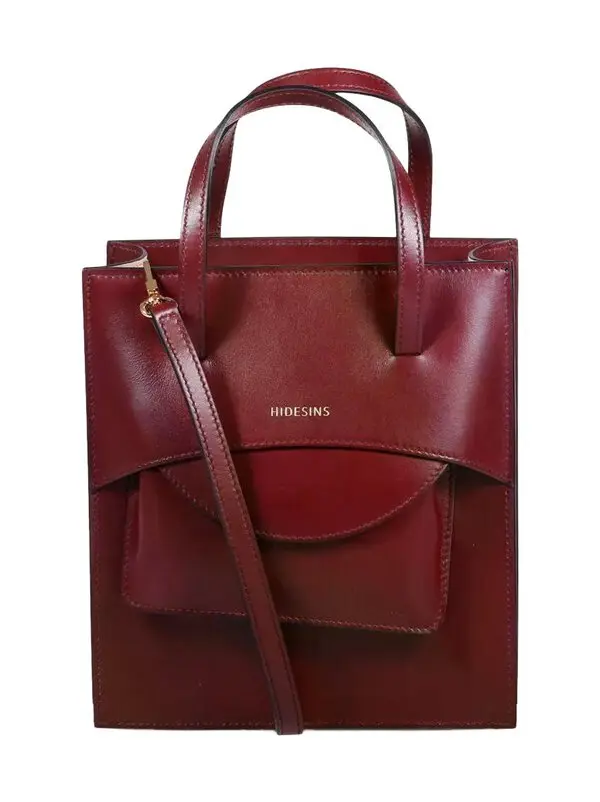 HIDESINS Flap J Tote Bag - Red