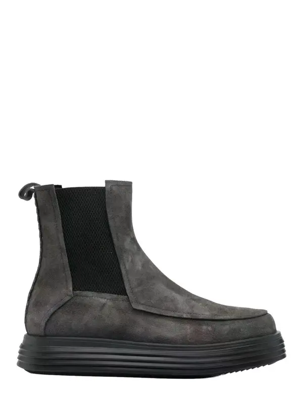 THE ANTIPODE Suede Chelsea Boots - Grey