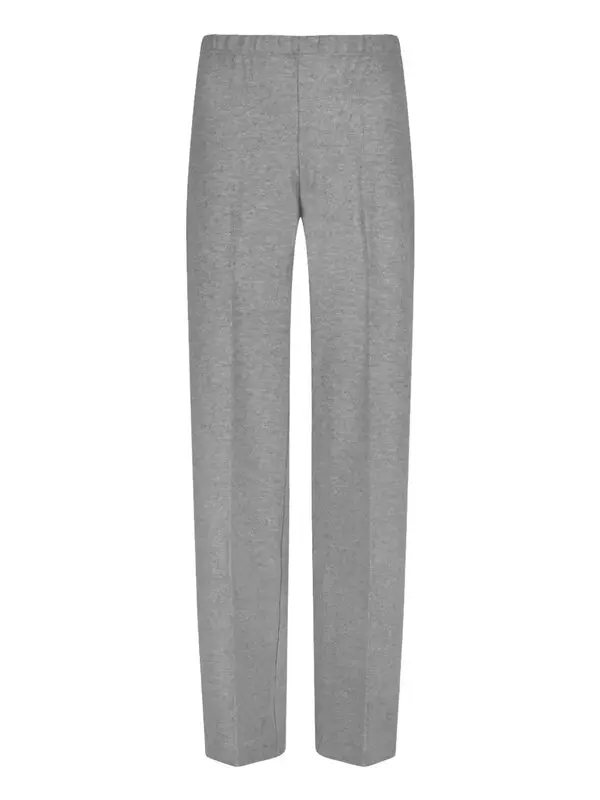 GRAN SASSO Mélange-effect Trousers - Grey