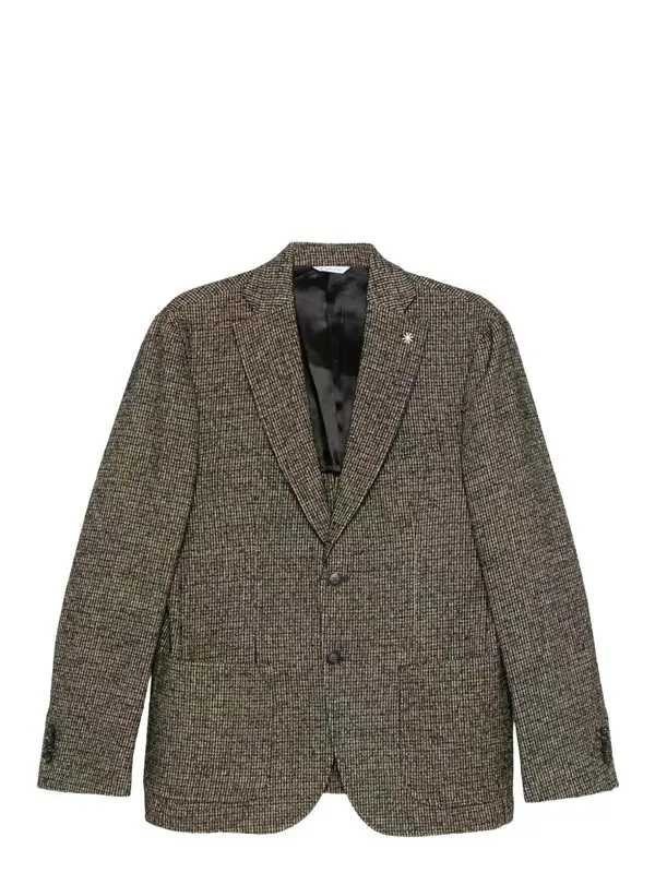 MANUEL RITZ Single-breasted Blazer - Black