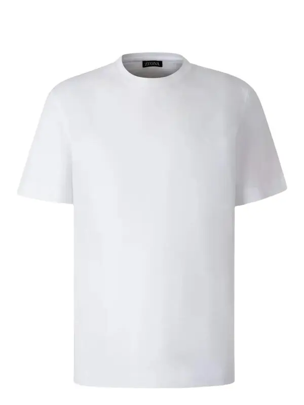 Zegna Round-neck T-shirt - White
