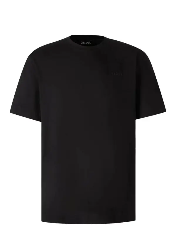 Zegna Cotton T-shirt - Black