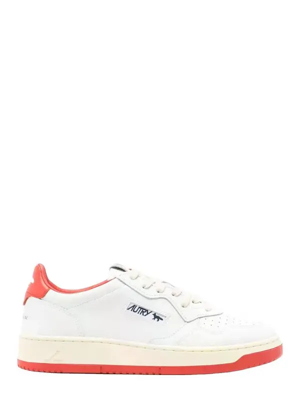 Maison Kitsuné X Autry Medalist Sneakers - White
