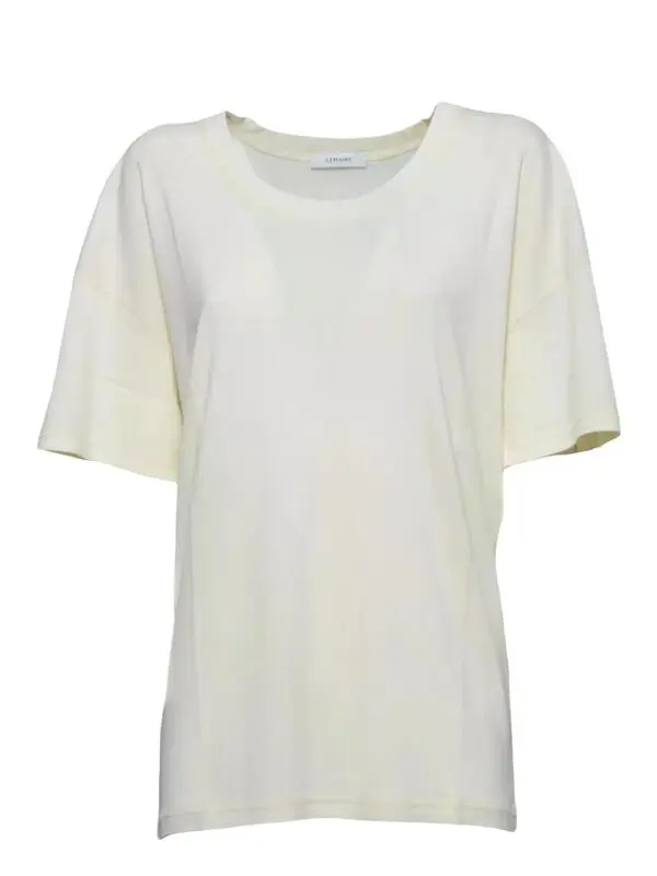 LEMAIRE Seam-detail T-shirt - Neutrals
