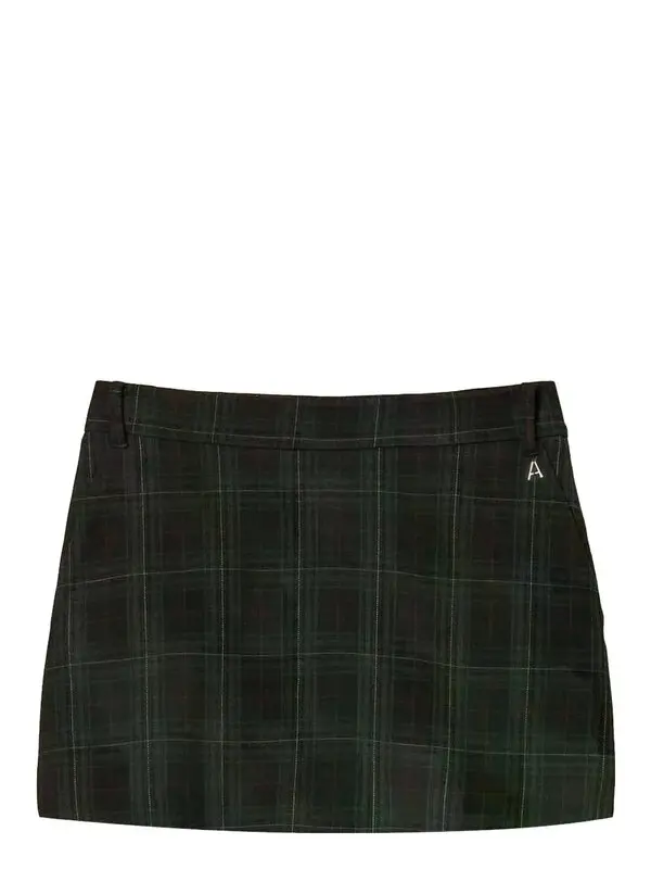 TWINSET Plaid Panelled Skirt - 12451 Dail