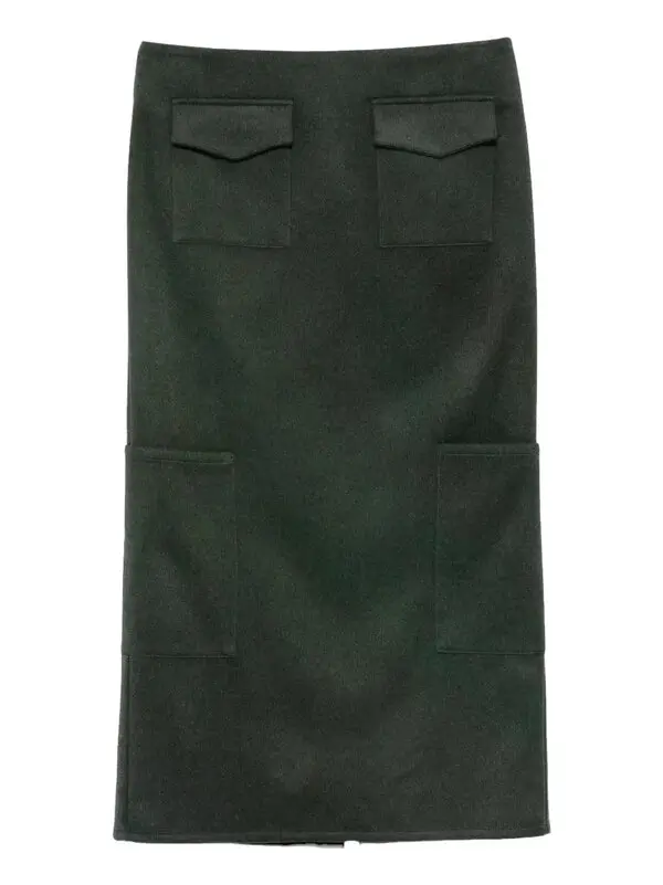 ALFIE Valletta Midi Skirt - Green