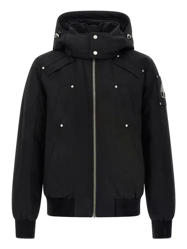 Moose Knuckles Ballistic Hooded Jacket - Black