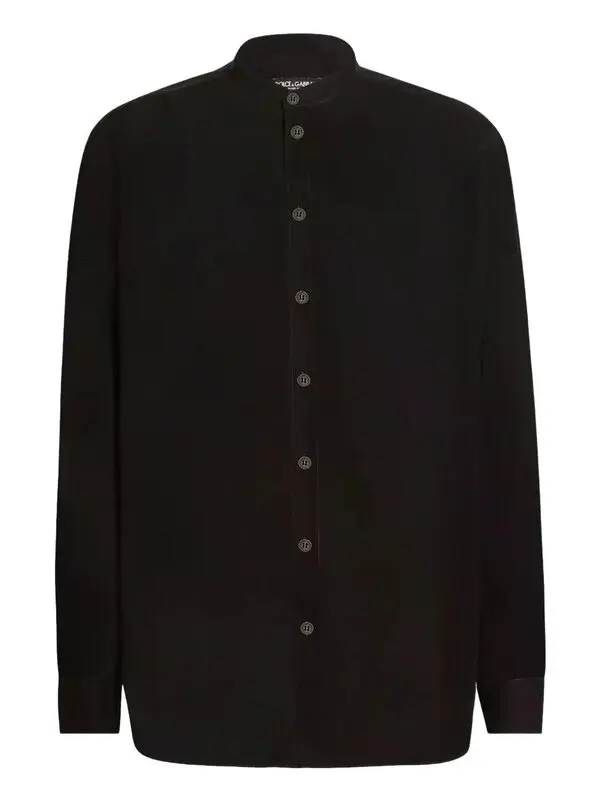 Dolce & Gabbana Cotton Shirt - Black
