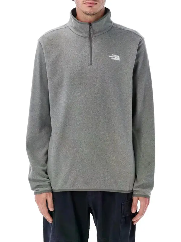 The North Face Long-sleeve Fleece Top - Grey
