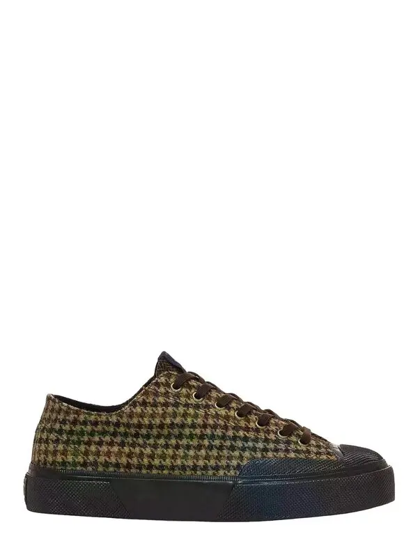 Superga 2432 Houndstooth Wool Sneakers - Brown