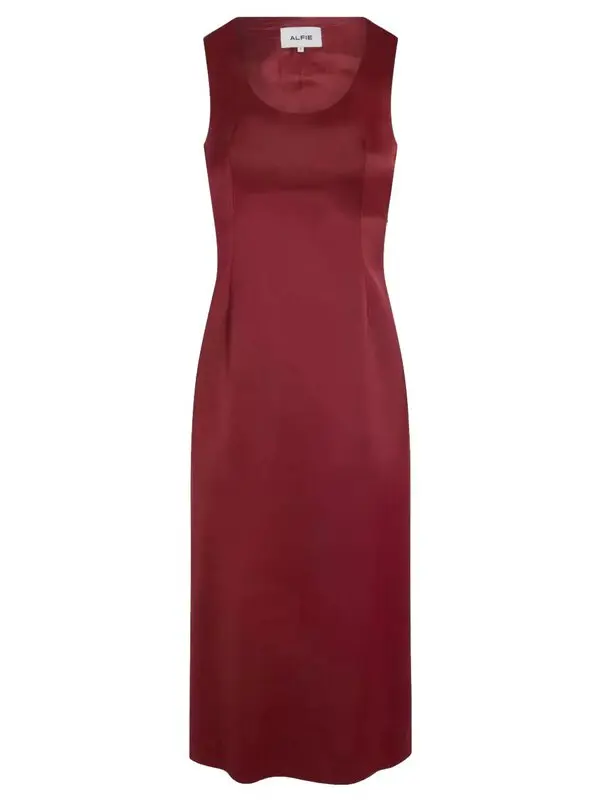 ALFIE Haya Sleeveless Midi Dress - Red