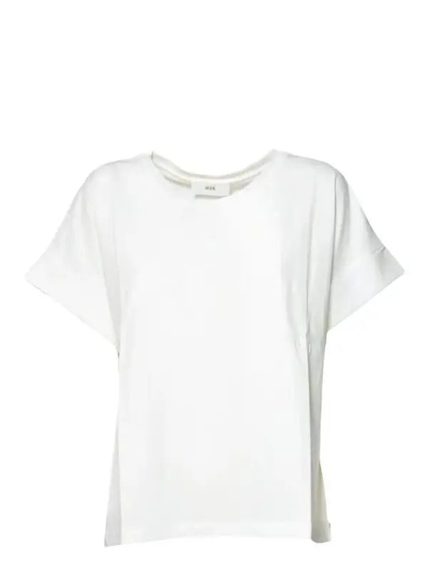 SOLOTRE Cuffed T-shirt - White