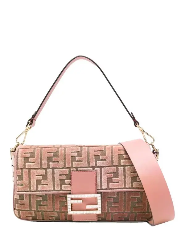 Fendi Medium Baguette Shoulder Bag - Brown