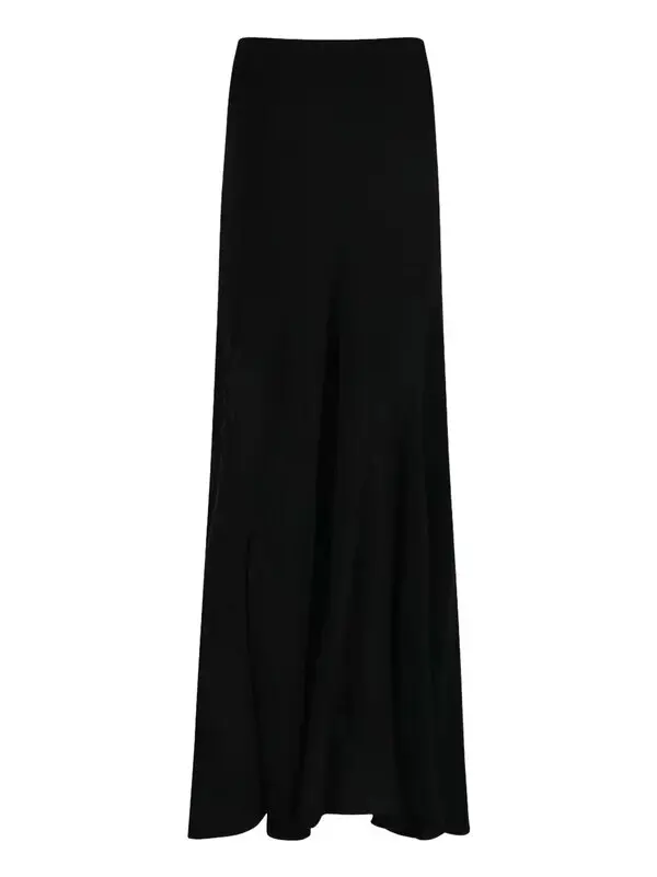 P.a.r.o.s.h Cady Midi Skirt - Black