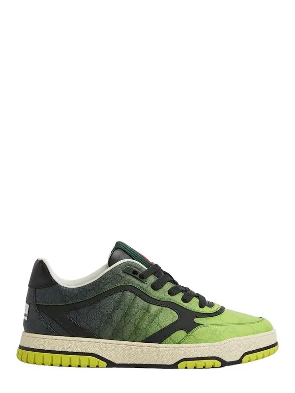 Gucci Re-web Gg Supreme Sneakers - Green