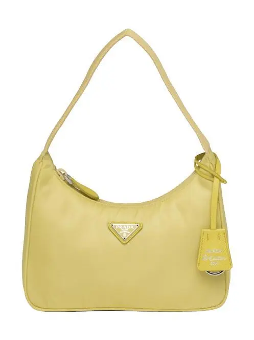 Prada Re-edition 2000 Nylon Mini Bag - Pineapple Yellow