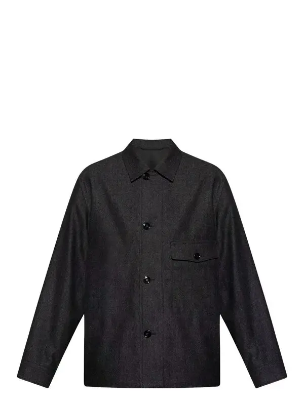 LEMAIRE Buttoned Pocket Jacket - Grey