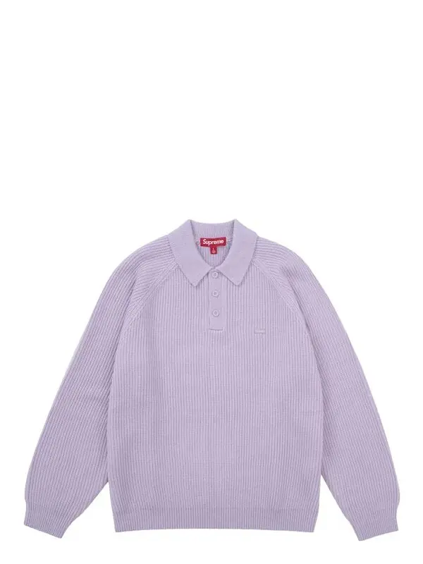 Supreme Small Box Polo Shirt - Light Purple