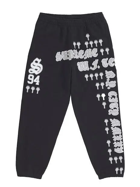 Supreme League Champs Sweatpant - Black
