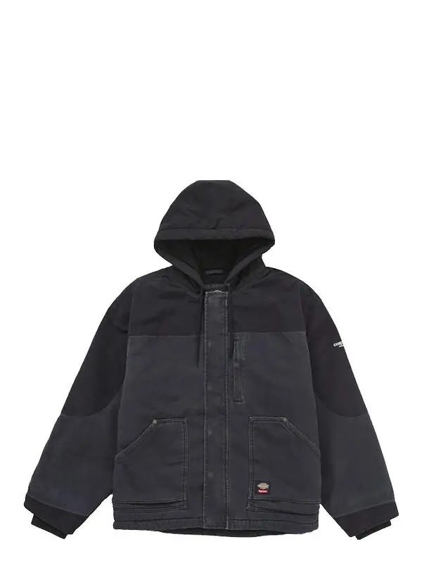 Supreme Dickies Cordura Hooded Work Jacket - Black Denim