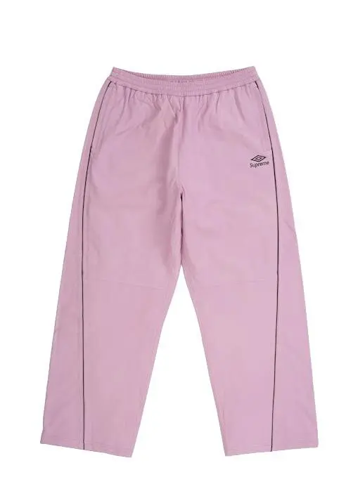 Supreme Umbro Leather Track Pant - Pink