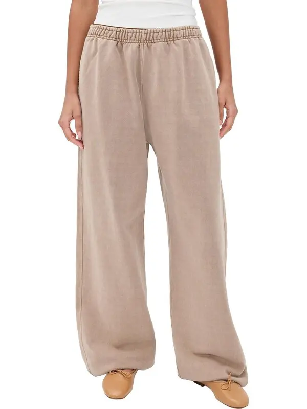 SLVRLAKE Wide-leg Sweatpants - Sedona