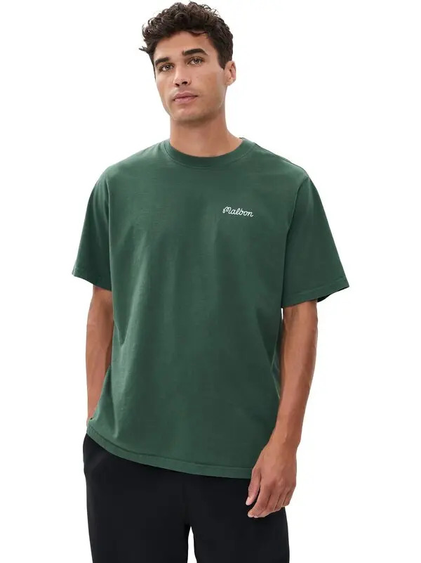 MALBON Bermuda Baldwin Tee - Forest