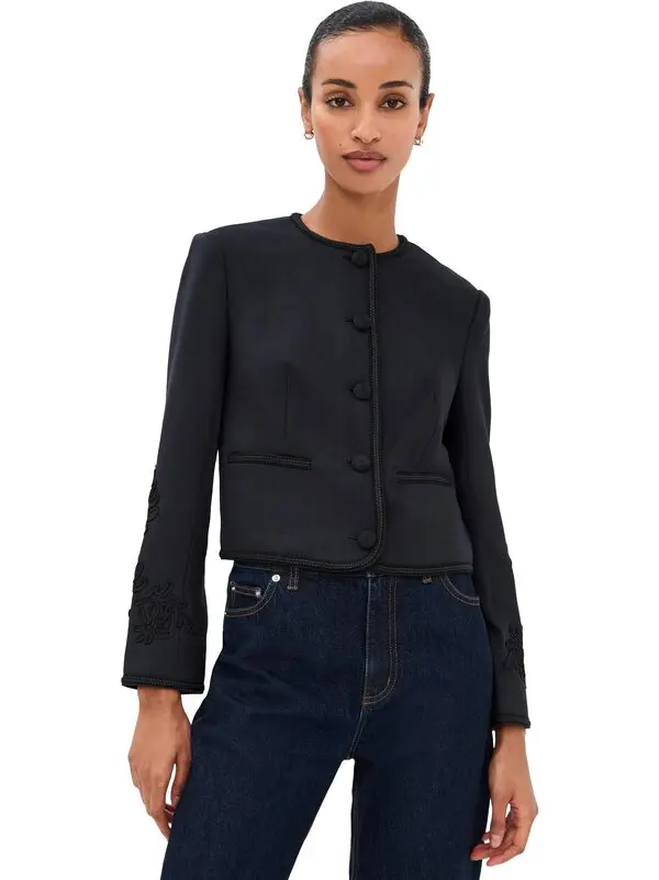 Veronica Beard Latrell Jacket - Navy