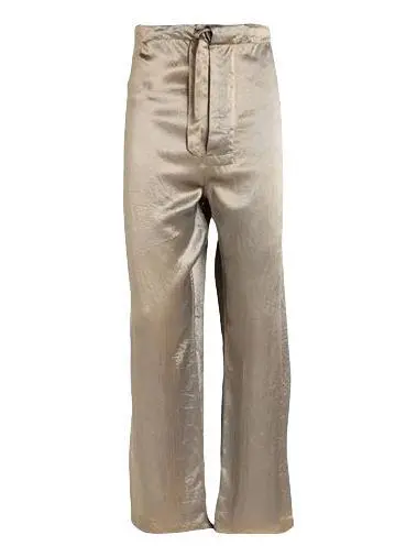 MAISON MARGIELA Acetate Wide Leg Pants - Beige
