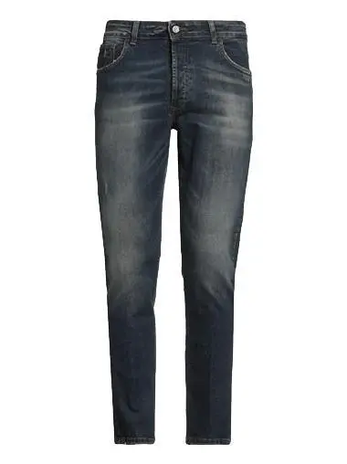 ENTRE AMIS Cotton-elastane Skinny Jeans - Blue