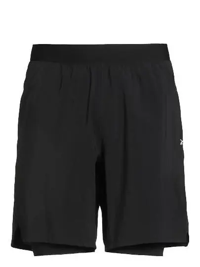 REEBOK Athletic Recycled Polyester Shorts - Black
