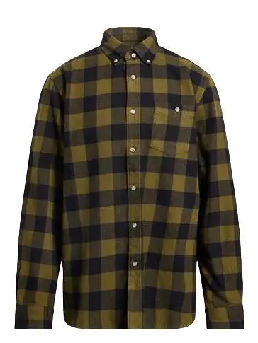 Woolrich Archive Shirt Military Size Cotton - Green