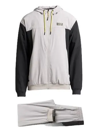 EA7 Tracksuit In Polyester And Elastane - Grey