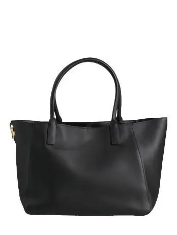 Valentino Garavani Leather Shopper Bag - Black