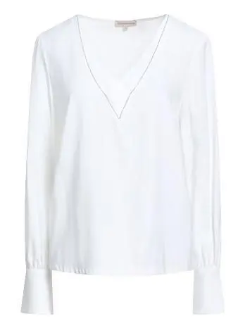 CAMICETTASNOB Twill Top With Appliqués - Off White