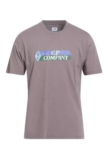C.P. COMPANY C. P. Company T-shirt Taupe Size Cotton - Grey