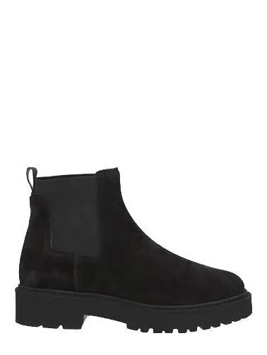 Hogan Ankle Boots Leather - Black