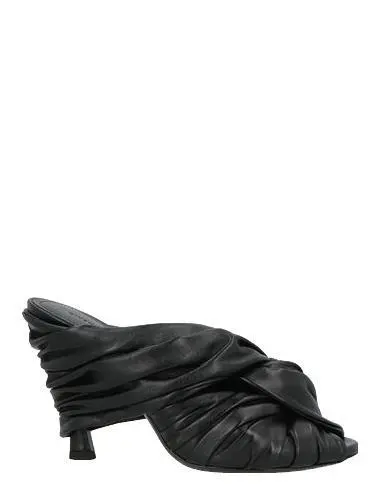 Givenchy Sandals In Lambskin - Black