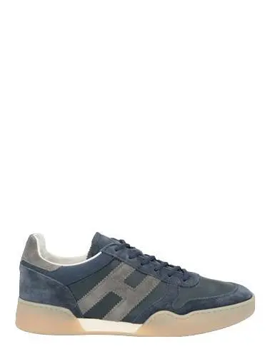 Hogan Leather Sneakers - Navy